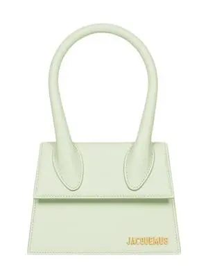 Jacquemus Le Chiquito Moyen Signature Handbag - Light Green
