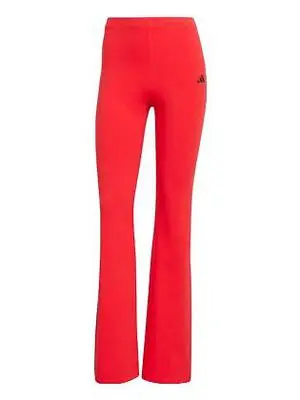 Adidas Essentials Small Logo Flared Leggings - Pure Ruby/black