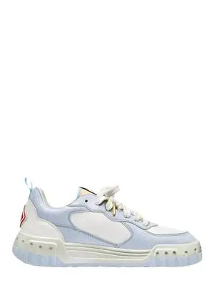 Casablanca Courtin Lace-up Sneakers - White/blue