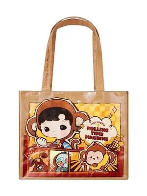 POP MART Hacipupu Rolling Time Machine Series Tote Bag - Multicolor