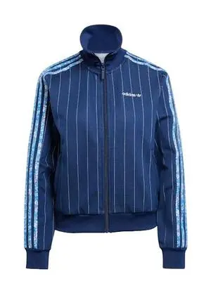 Adidas Originals X Liberty London Tonal Blocked Track Top - Night Indigo/chalk White