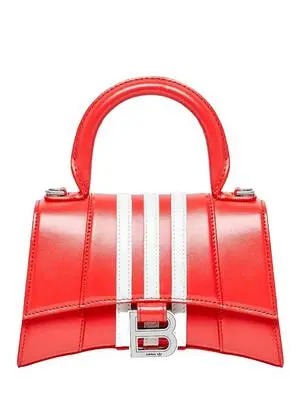 Balenciaga X Adidas Hourglass Xs Box Handbag - Red