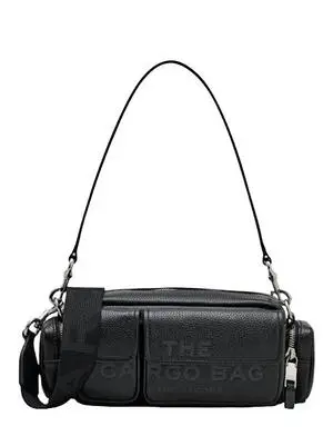 Marc Jacobs Leather Cargo Shoulder Bag - Black
