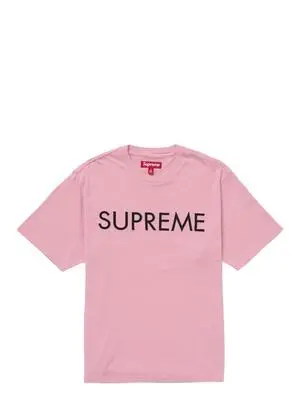 Supreme Capital Short Sleeve Top - Pink