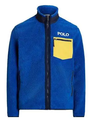 Polo Ralph Lauren Polo Ski Pile Fleece Jacket - Blue