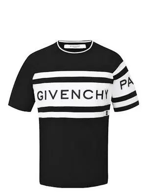 Givenchy Slim Fit Band T-shirt - Black