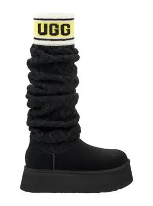 UGG Classic Sweater Tall Boots - Black