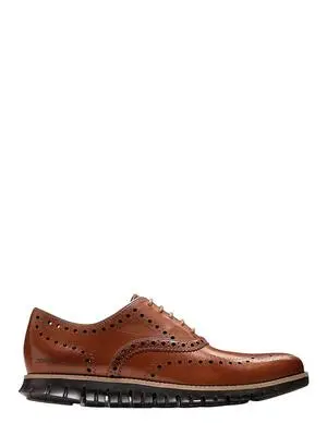 Cole Haan Zerøgrand Wingtip Oxford - Brown