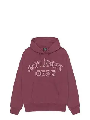 StÜssy Gear Hoodie - Oxblood