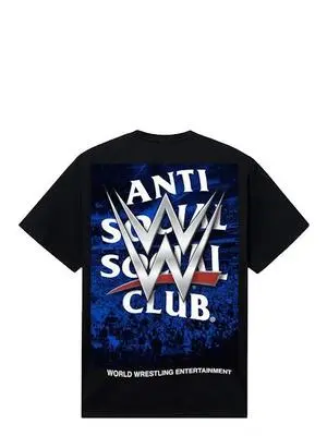 ANTI SOCIAL SOCIAL CLUB X Wwe Venue Tee Shirt - Black