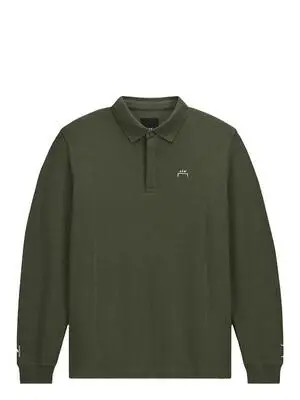 Nike Converse X Acoldwall Long Sleeve Polo Shirt - Pine Green