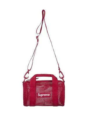 Supreme Mesh Mini Duffle Bag - Red