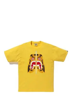 A BATHING APE Tiger Tee Shirt - Yellow