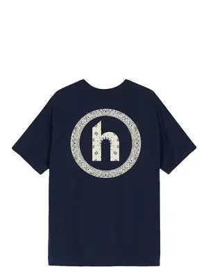 HIDDEN NY Paisley Tee Shirt - Indigo