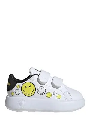 Adidas Advantage Smiley Sneakers - Cloud White/bright Yellow/core Black
