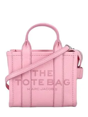 Marc Jacobs The Leather Crossbody Mini Tote - Ribbon Pink