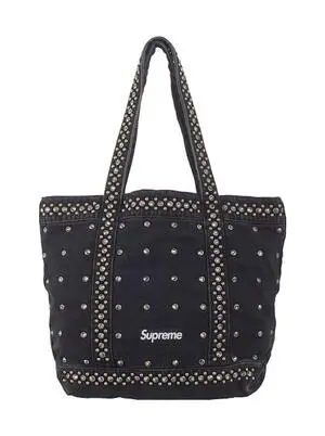 Supreme B.b. Simon Denim Tote Bag - Black