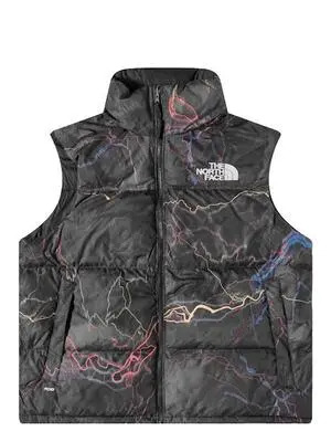 The North Face 1996 Retro Nuptse Vest Black/glow Print