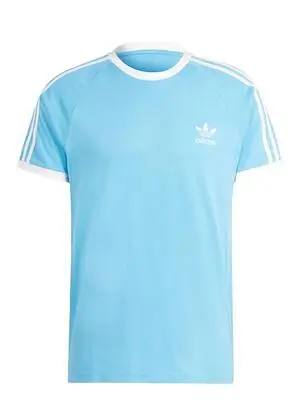 Adidas Adicolor Classics 3stripes Tee Shirt - Semi Blue Burst