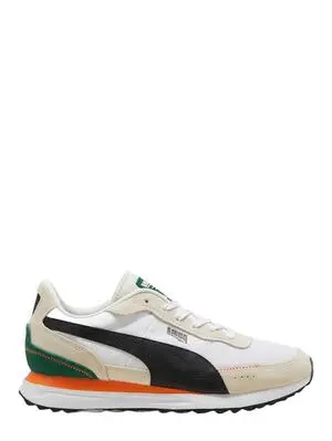 PUMA Road Rider Sd Sneakers - Warm White/orange/green
