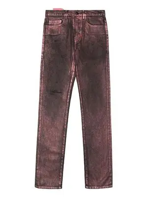 SP5DER Metallic Wash Jeans - Multicolor
