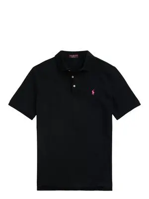 Polo Ralph Lauren Polo Pony Cotton Polo Shirt - Black