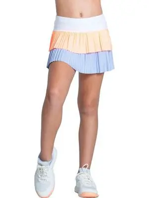 Lucky In Love Doubles Pleated Skirt - Lavender