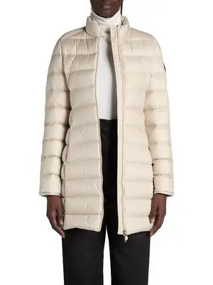Moncler Igesse Down Puffer Coat Oyster Gray