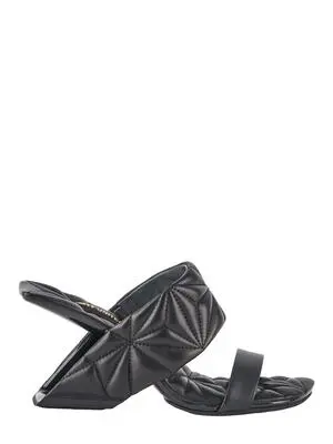 United Nude Loop Hi Puffy Sandals - Black Puffy