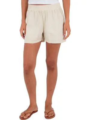 Hurley Cotton Twill Shorts - Off White