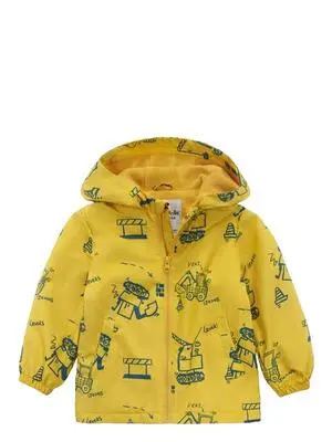ROKKA&ROLLA Fleece Lined Jacket Yellow