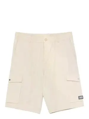 Karl Lagerfeld Logo-plaque Shorts - Neutrals