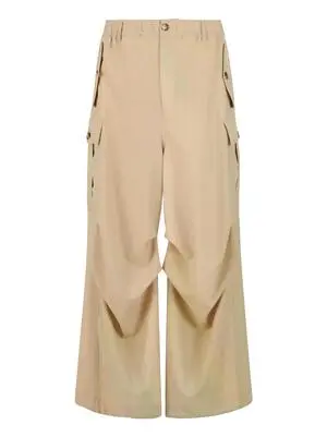 Marni Draped Cargo Trousers - Yellow