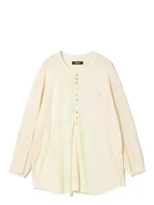 UNDERCOVERISM Button-up Long-sleeve Shirt - Neutrals