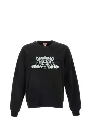 Kenzo Happy Tiger Sweatshirt - Black