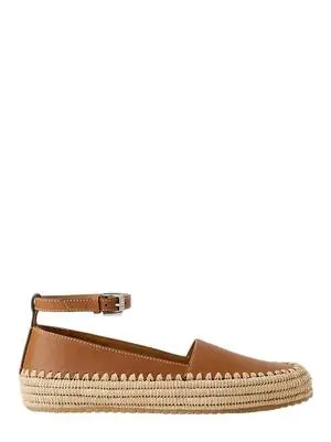 RALPH LAUREN Astred Calfskin Flat