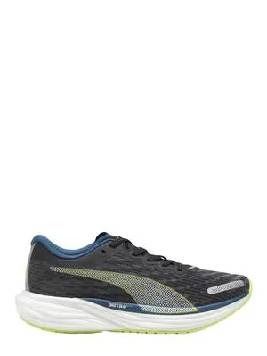PUMA Deviate Nitro 2 Lace Up Sneakers Black/ocean Tropic/lime Pow