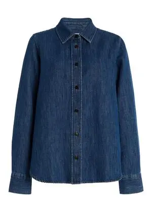 Closed Classic Denim Shirt - Dark Wash