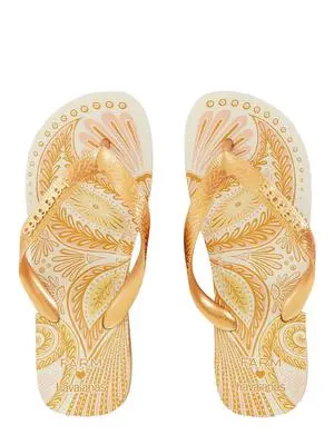 Farm Rio X Havaianas Sandals - Papillon