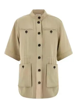 FERRAGAMO Short-sleeve Jacket - Neutrals