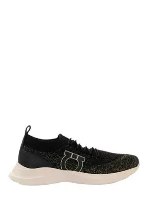 FERRAGAMO Gancini Sneakers - Black