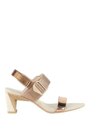 United Nude Poly Soga Mid Heel Sandals Cameo Mix