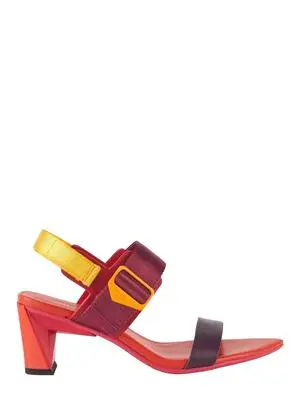 United Nude Poly Soga Mid Heel Sandals Mai Tai