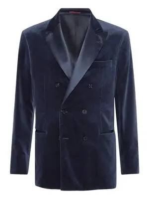 Brunello Cucinelli Tuxedo Jacket - Blue