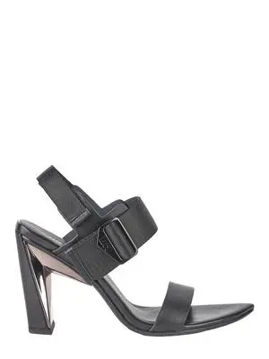 United Nude Poly Soga Hi Sandals Black