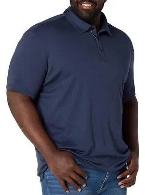 Robert Barakett Big & Tall Georgia Polo Shirt - Blue