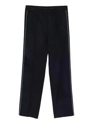 Gucci Logo-patch Trousers - Blue
