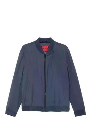 BOSS Zip-up Bomber Jacket - Blue