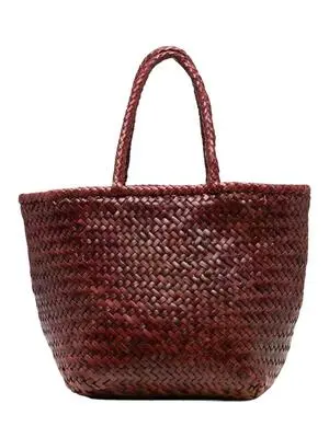 Dragon Diffusion Grace Basket Small Tote Bag - Brown