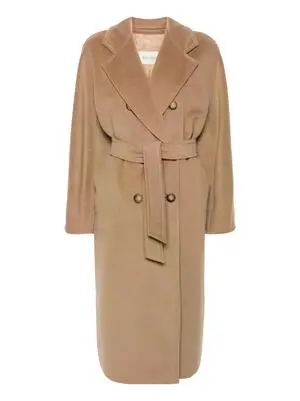 Max Mara Madame Belted Coat - Neutrals